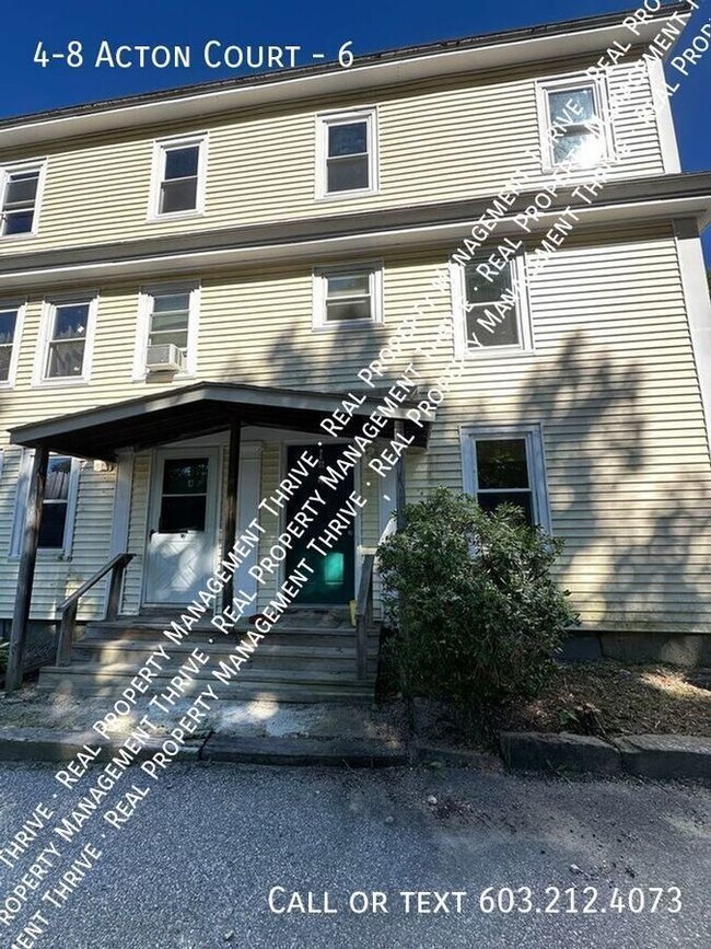 1 BEDROOM...FIRST MONTH'S RENT FREE W/... - 4-8 Acton Ct Greenville NH ...
