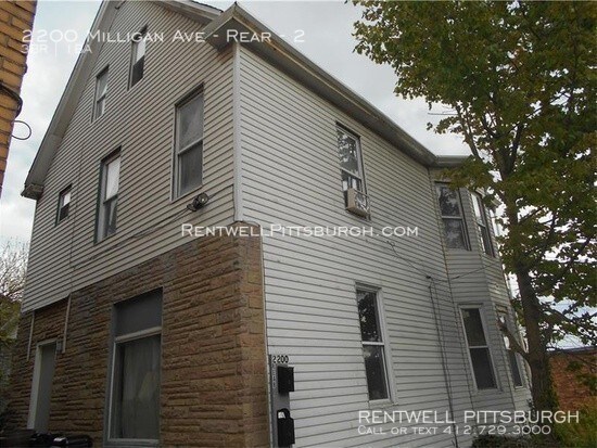 Two bedroom duplex in Swissvale - 2200 Milligan Ave Pittsburgh PA 15218 ...