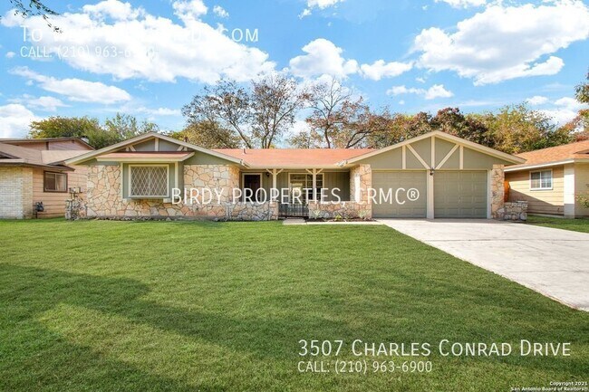 "Charming 3 Bed, 2 Bath Home with Fireplac... - 3507 Charles Conrad Dr ...