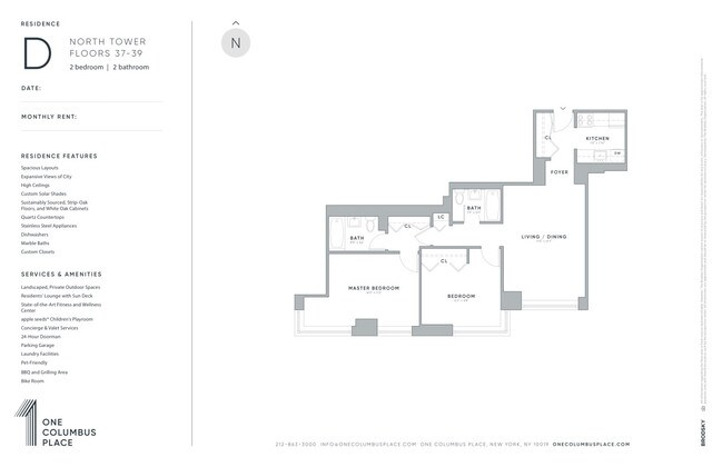 One Columbus Place - 1 Columbus Pl New York NY 10019 | Apartment Finder
