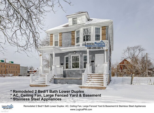 2 br, 1 bath House - 643 Josephine St Lowr - 643 Josephine St Detroit ...