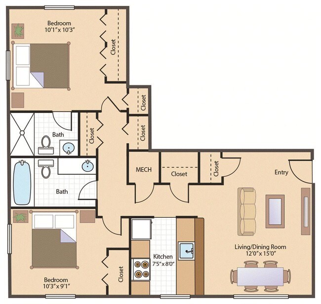 Douglass Knoll - 3330-3341 22nd St SE Washington DC 20020 | Apartment ...