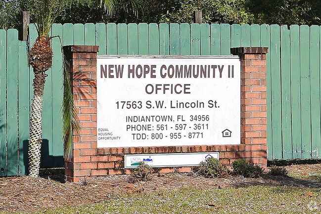 New Hope Community II - 17563 SW Lincoln St Indiantown FL 34956 ...