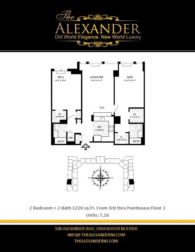 The Alexander - 100 Alexander Way Edgewater NJ 07020 | Apartment Finder