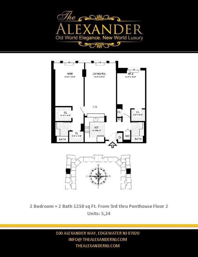 The Alexander - 100 Alexander Way Edgewater NJ 07020 | Apartment Finder