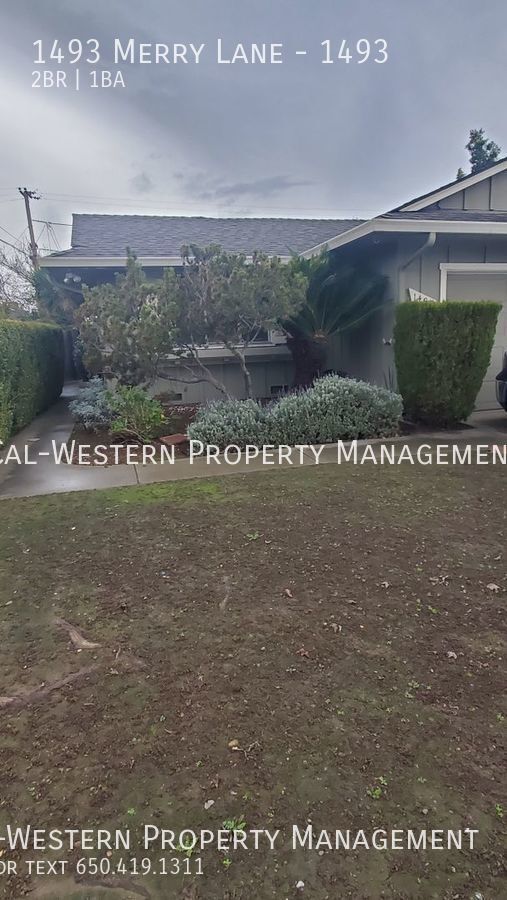Duplex, two Bedroom, One Bath, Private bac... - 1493 Merry Ln San Jose ...