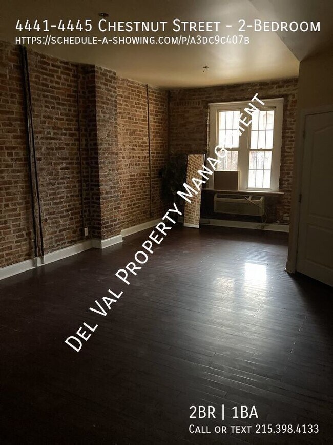 Updated and Recently Renovated 2-Bedroom A... - 4441-4445 Chestnut St ...