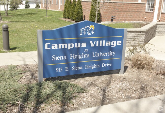 Campus Village at Siena Heights - 915 E Siena Heights Dr Adrian MI ...