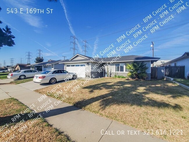 Large 4bd.2ba House with Central AC & Heating - 543 E 169th St Carson ...