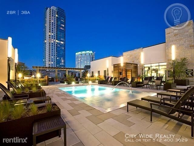 Downtown 2 bedroom Condo High Rise - 116 Sandra Muraida Way Austin TX ...