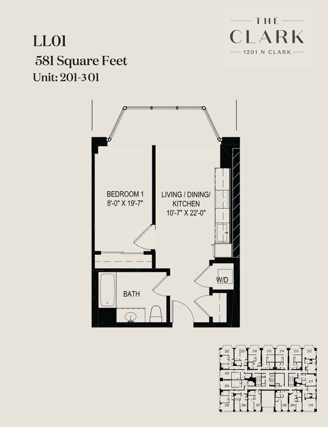 The Clark - 1201 N Clark St Chicago IL 60610 | Apartment Finder