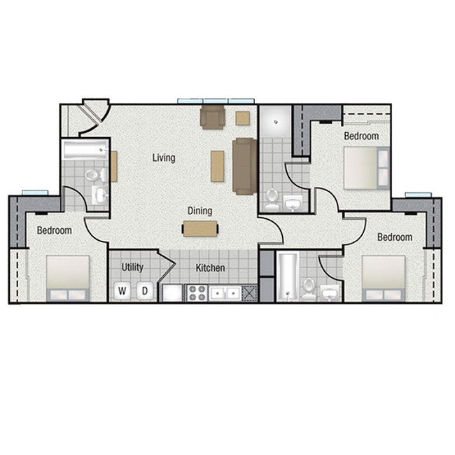 The Leonard - 1541 Meadow St Denton TX 76205 | Apartment Finder
