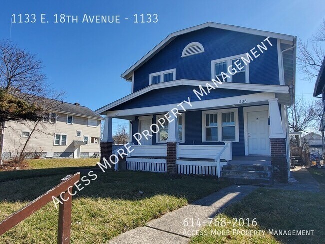 3 BEDROOM DUPLEX WITH BASEMENT COLUMBUS! - 1133 E 18th Ave Columbus OH ...