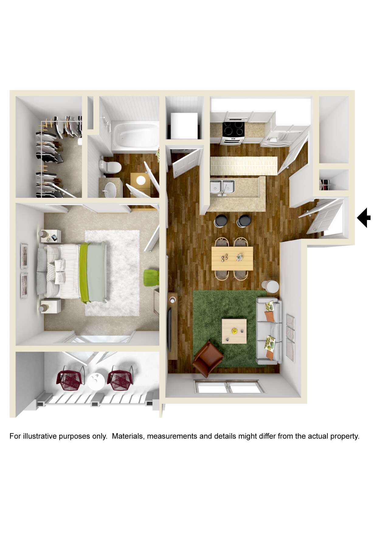 The Metro Apartments - 1500 Parkwood Cir SE Atlanta GA 30339 ...