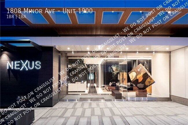 Spacious SE-facing 1 bedroom + den, exquis... - 1808 Minor Ave Seattle ...