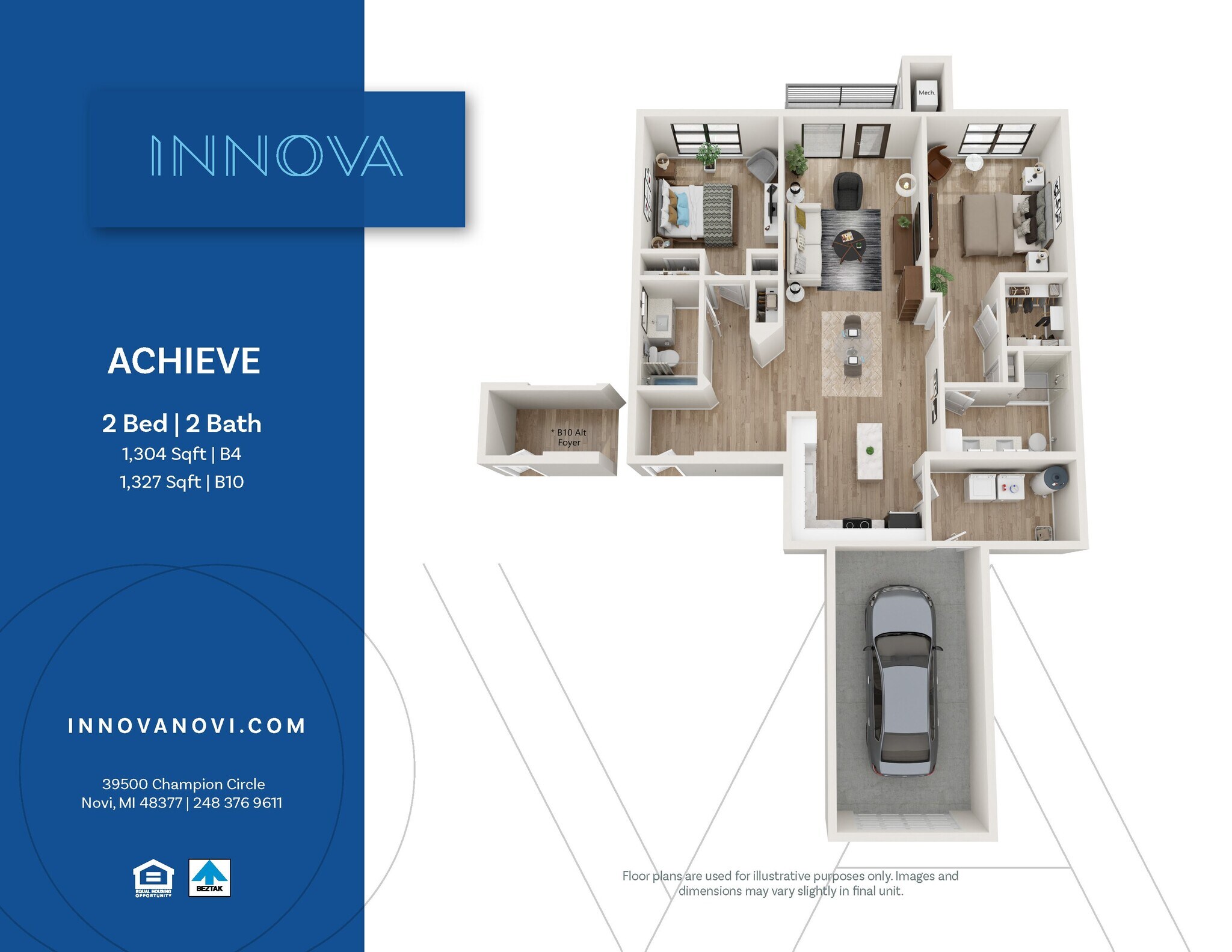 Innova - 39500 Champion Cir Novi MI 48377 | Apartment Finder