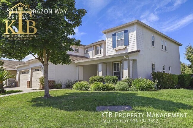 5-bedroom home near The Club in Natomas Park. - 5111 Corazon Way ...
