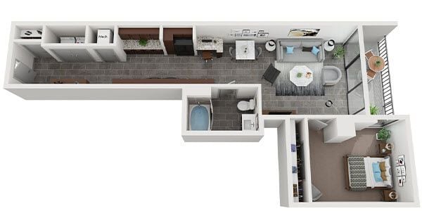 AT580 Apartments - 580 Walnut Cincinnati OH 45202 | Apartment Finder