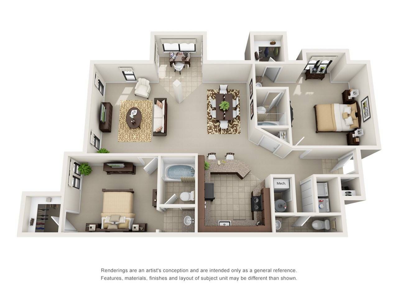 Ridge Crossings Apartments - 100 Tree Crossing Pky Hoover AL 35244 ...