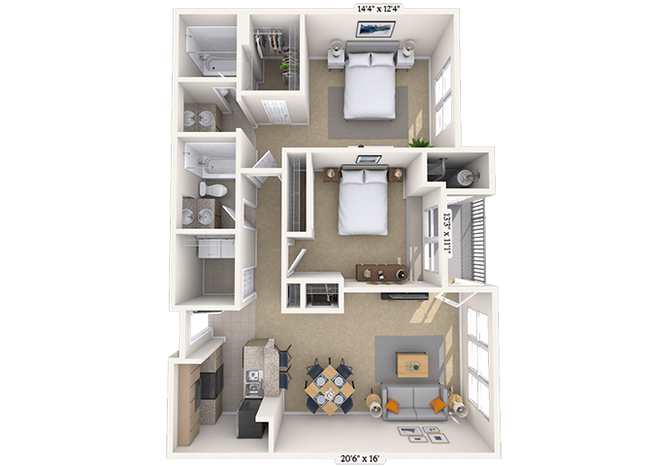 MAA Chastain - 4090 Roswell Rd NE Atlanta GA 30342 | Apartment Finder