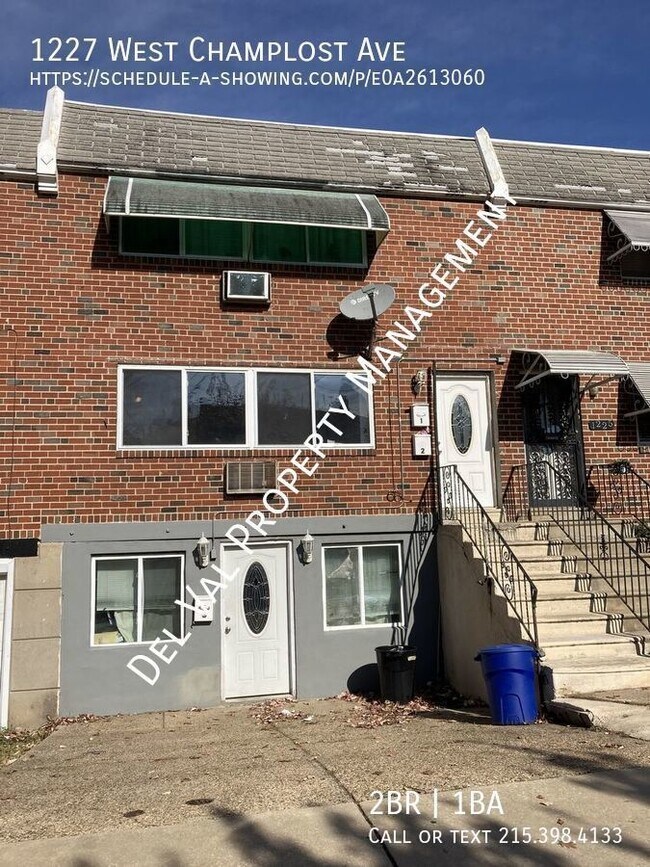 Clean 2-Bedroom Newly Renovated Apartment ... - 1227 W Champlost Ave ...