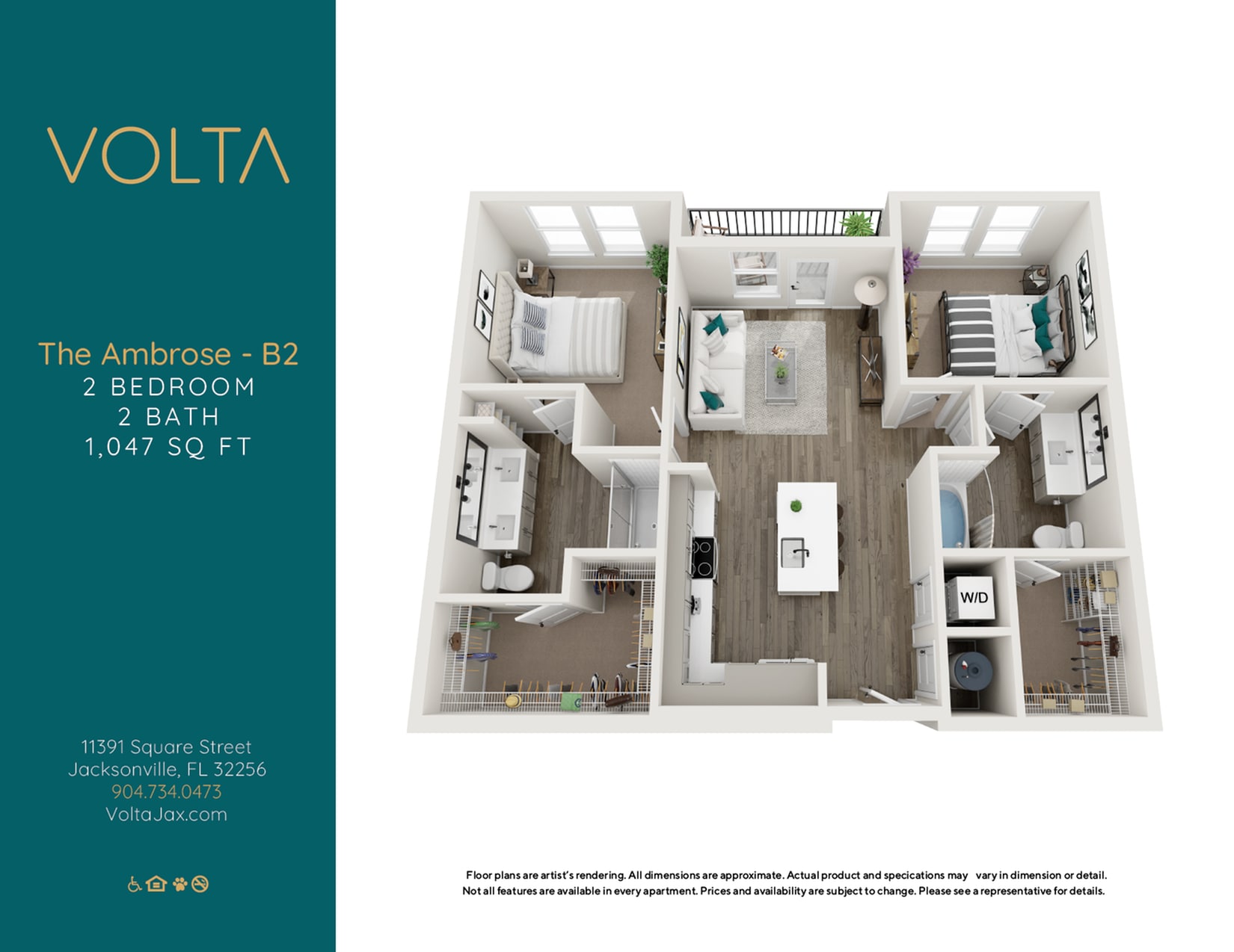 Volta - 11391 Square St Jacksonville FL 32256 | Apartment Finder
