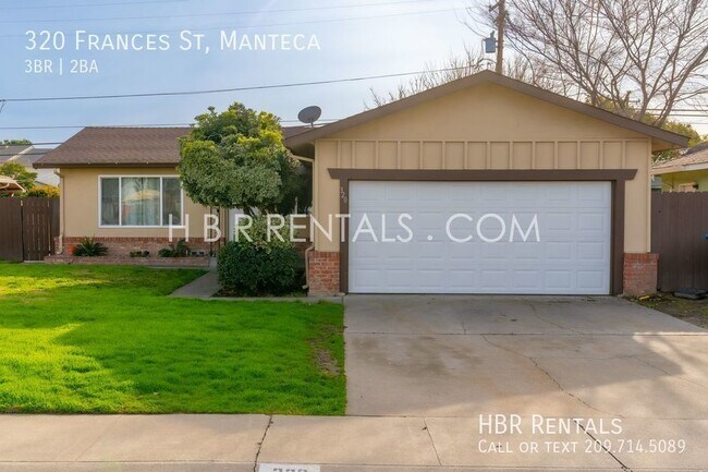 Single Story MANTECA Rental Home - Updated... - 320 Frances St Manteca ...