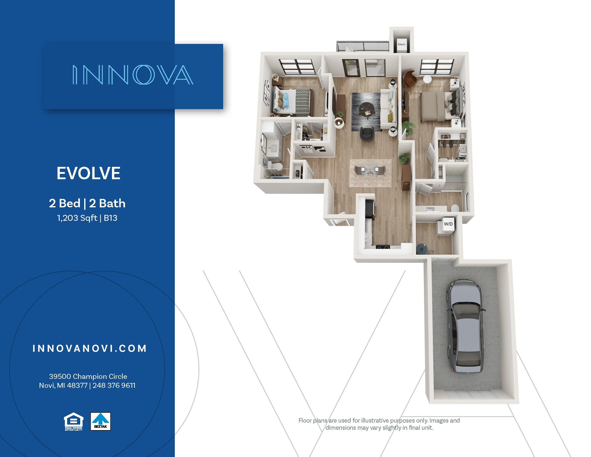 Innova - 39500 Champion Cir Novi MI 48377 | Apartment Finder