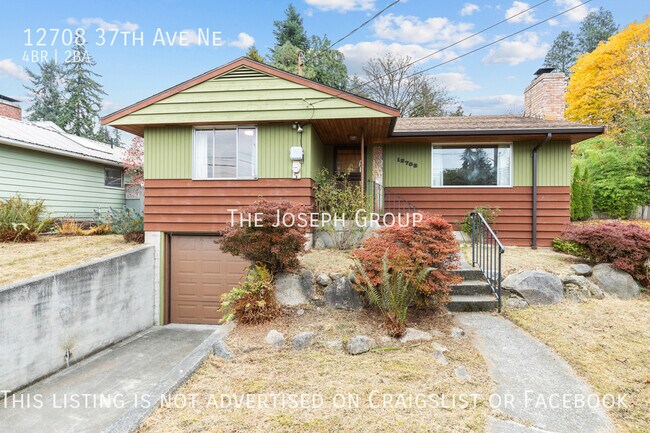 Beautiful 4BD/2BA Lake City Home - 12708 37th Ave NE Seattle WA 98125 ...