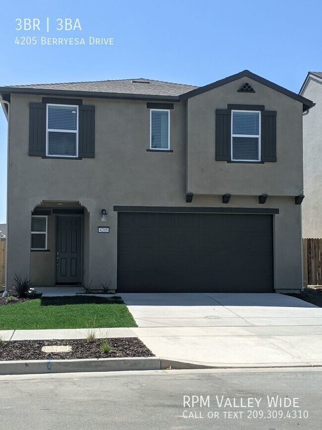 North Merced Home Available now! - 4205 Berryesa Ave Merced CA 95348 ...