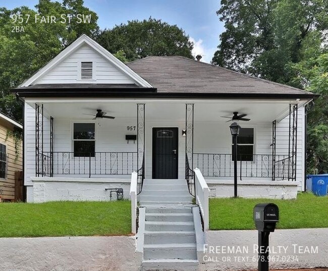 Newly Renovated Shared Student House Near ... - 957 Fair St SW Atlanta ...