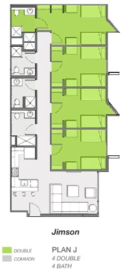 The Quad-Student Housing - 210 E Barham Dr San Marcos CA 92078 ...