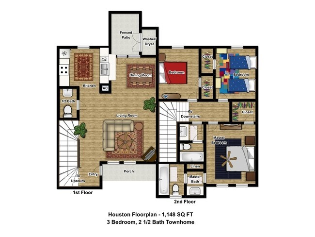 Reed Parque Townhomes - 2725 Reed Rd Houston TX 77051 | Apartment Finder