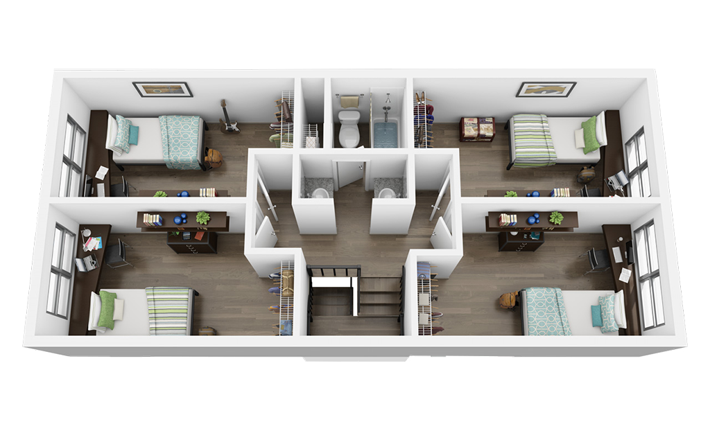 Courtyards Student Apartments - 1231 SW 3rd Ave Gainesville FL 32601 ...