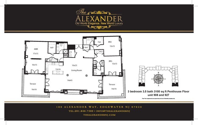 The Alexander - 100 Alexander Way Edgewater NJ 07020 | Apartment Finder