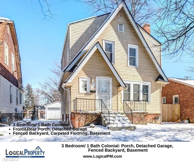 3 br, 1 bath House - 14512 Ashton Rd - 14512 Ashton Rd Detroit MI 48223 ...