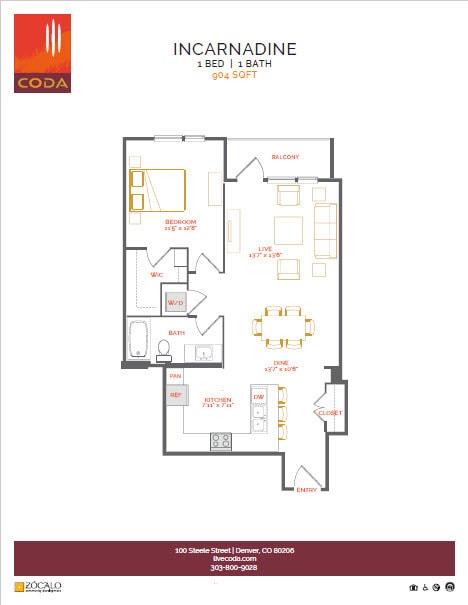 Coda - 100 Steele St Denver CO 80206 | Apartment Finder