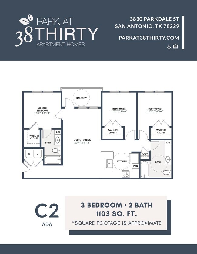 Park at 38Thirty - 3830 Parkdale Dr San Antonio TX 78229 | Apartment Finder