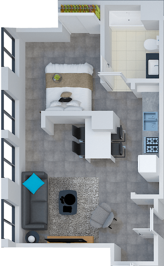 Santa Fe Lofts - 121 E 6th St Los Angeles CA 90014 | Apartment Finder