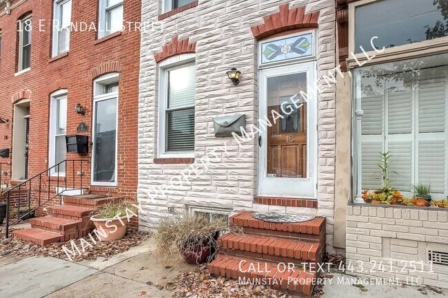 Updated 2 Bed Rowhome W/ Parking! - 18 E Randall St Baltimore MD 21230 ...