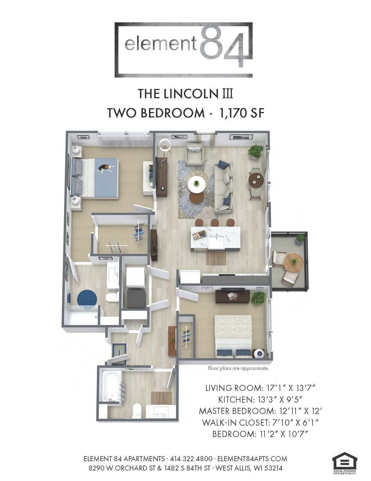 Element 84 - 1482 S 84th St West Allis WI 53214 | Apartment Finder