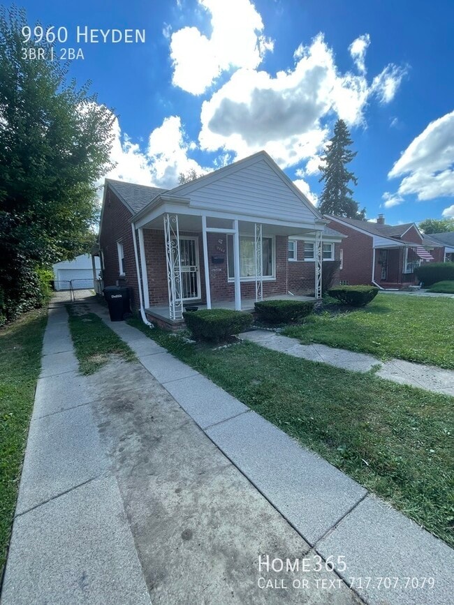 SECTION 8 RENT ready 3 bedroom home! - 9960 Heyden Detroit MI 48228 ...