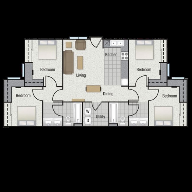 The Leonard - 1541 Meadow St Denton TX 76205 | Apartment Finder