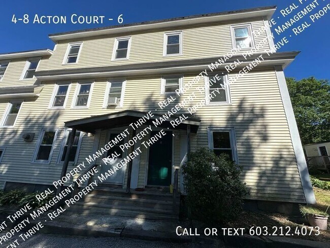 1 BEDROOM...FIRST MONTH'S RENT FREE W/... - 4-8 Acton Ct Greenville NH ...