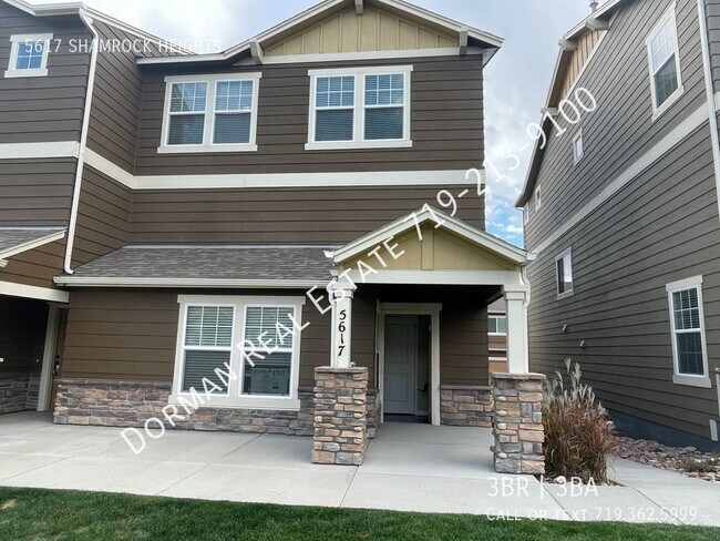 Townhome with mountain views - 5617 Shamrock Heights Colorado Springs ...