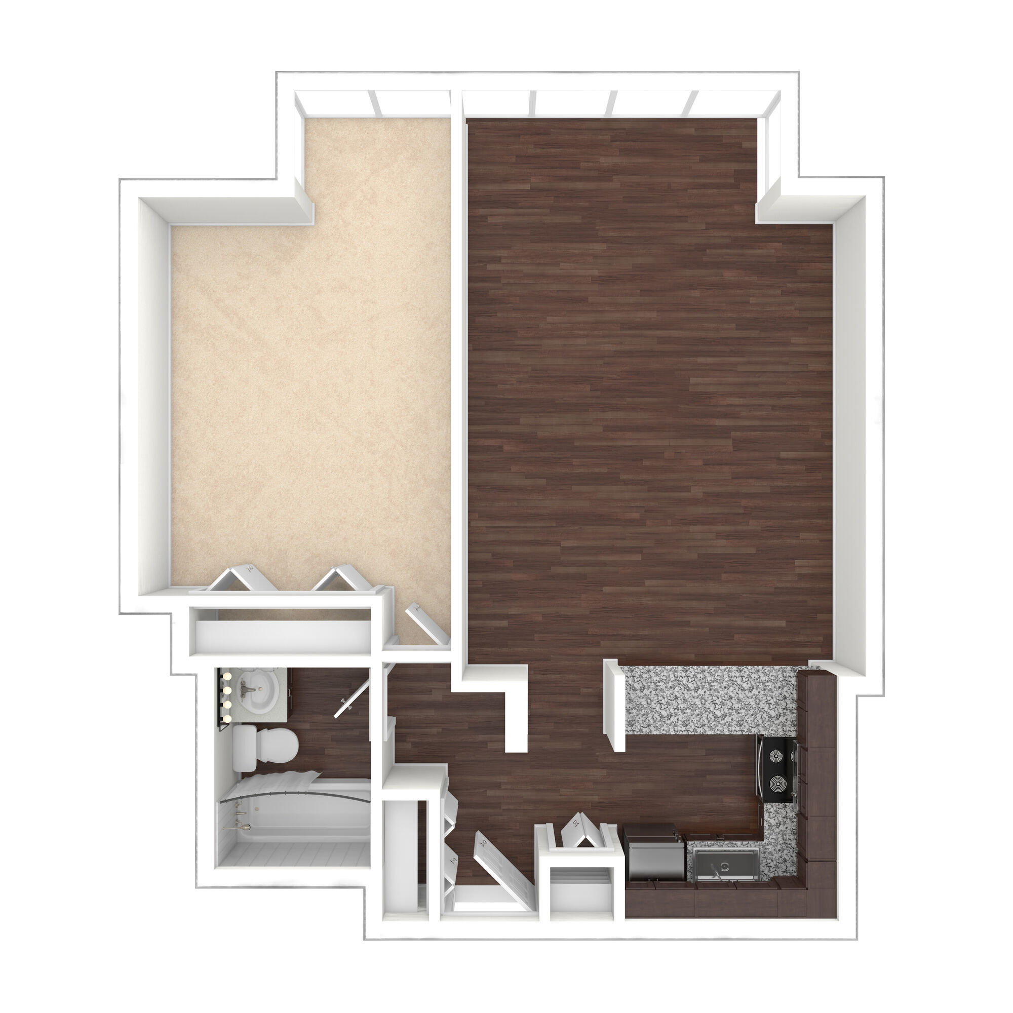 Riley Towers - 650 N Alabama St Indianapolis IN 46204 | Apartment Finder