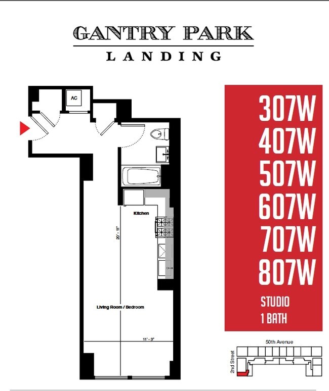 Gantry Park Landing - 2-14 50th Ave Long Island City NY 11101 ...
