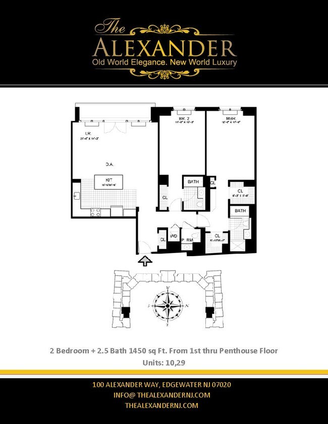 The Alexander - 100 Alexander Way Edgewater NJ 07020 | Apartment Finder