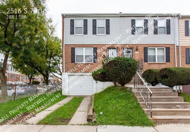 3BR 1.5 BA Home in Eastwick area of Sout... - 2516 S 78th St ...