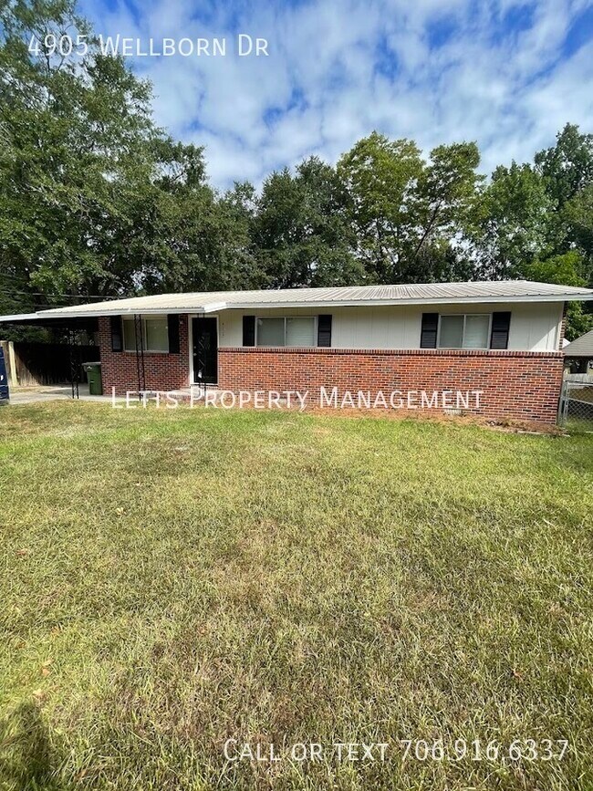 Beautiful brick ranch with a huge back porch! - 4905 Wellborn Dr ...